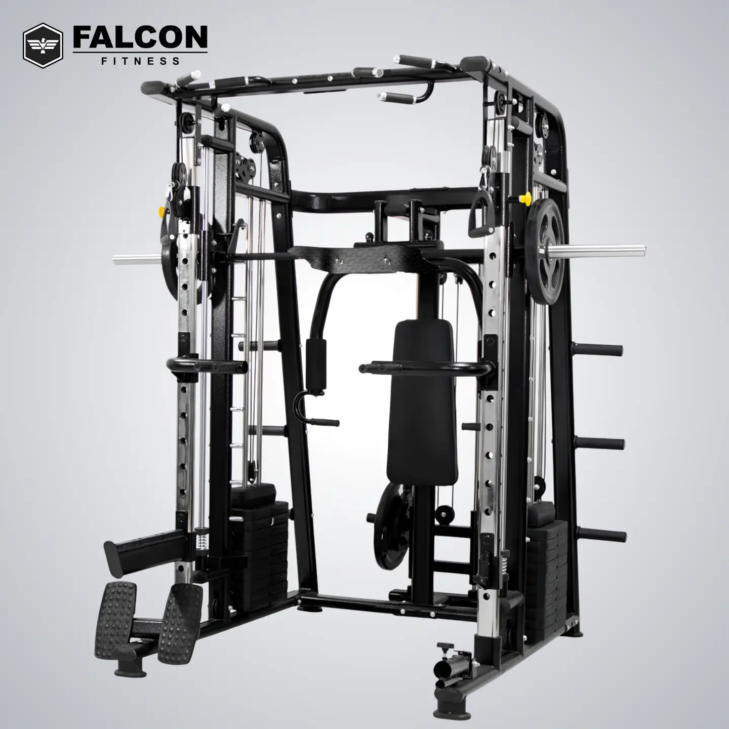 Gimnasio multifuncional black smith machine
