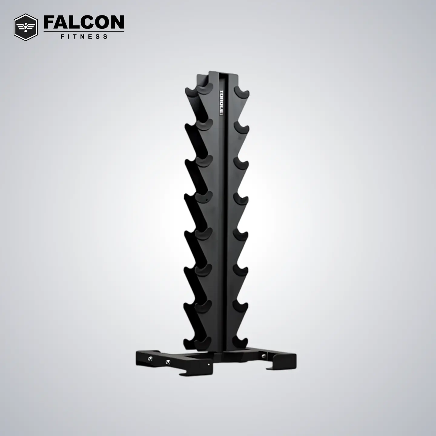 Rack forma vertical para mancuernas